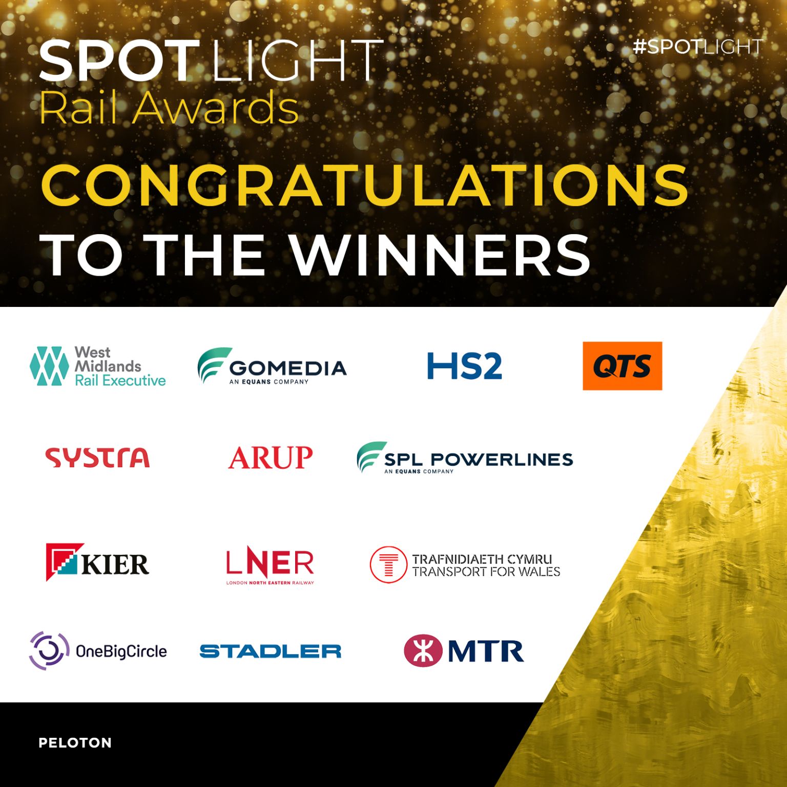 AIVR at the 2023 Spotlight Rail Awards - One Big Circle